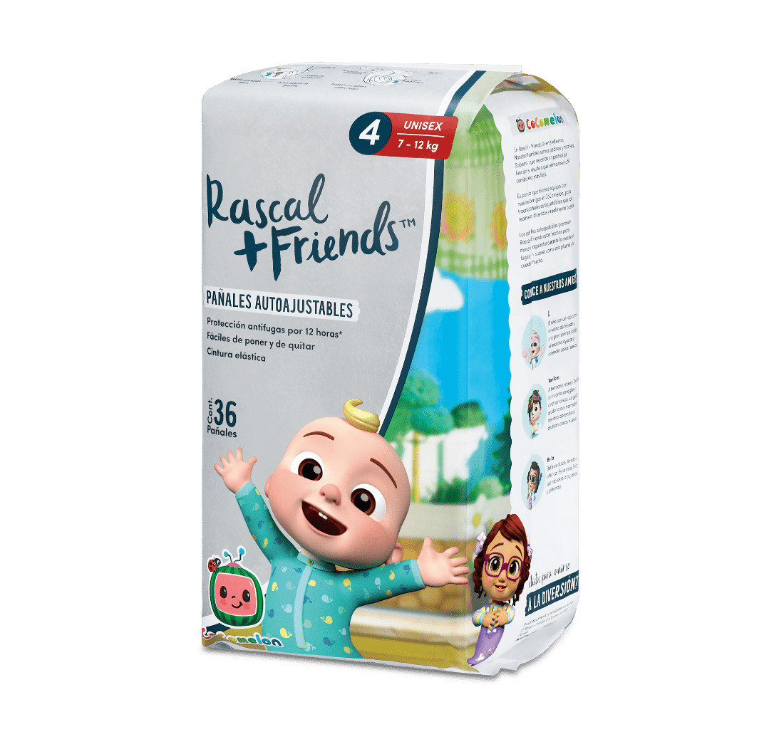 Pañales Cocomelon Pants T4 X 36 Unds - Rascal + Friends - Pepe Ganga ...